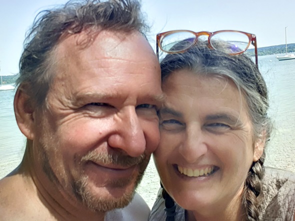 Birgit und Matthias Schamanische Trommel Geburtshelfer